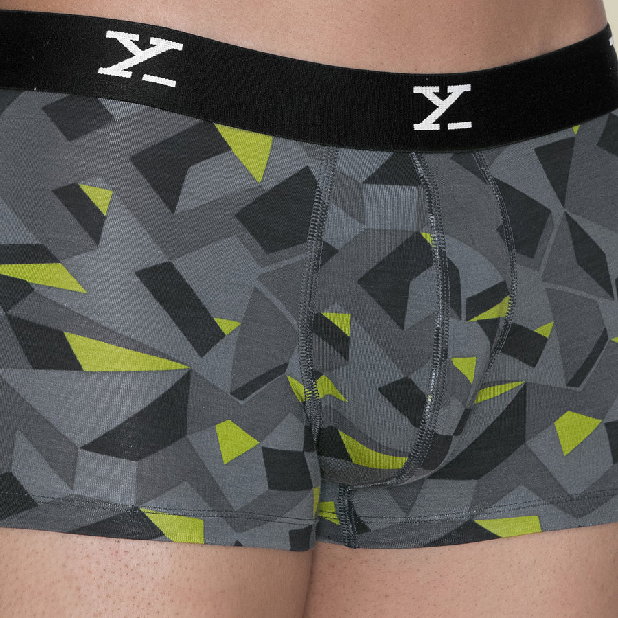 Shuffle Modal Trunks Prism Grey – XYXX Apparels