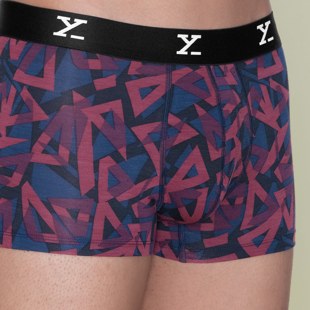 Shuffle Modal Trunks Triad Red – XYXX Apparels