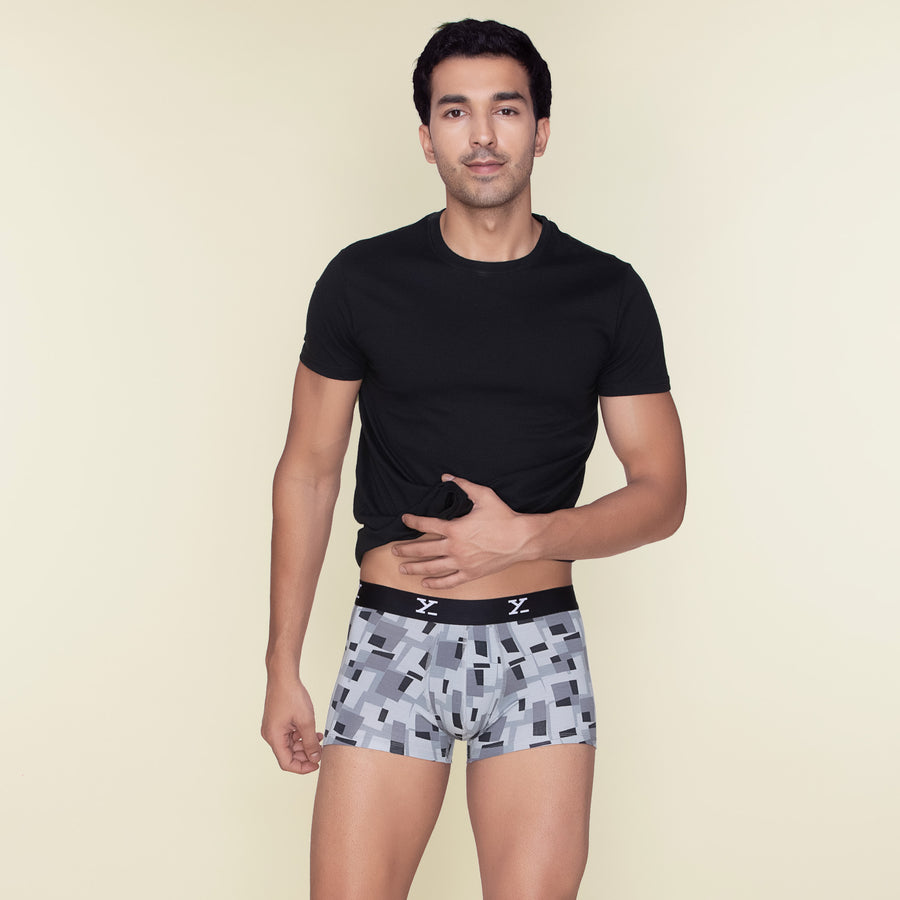 Shuffle Modal Trunks Boxy Grey – XYXX Apparels