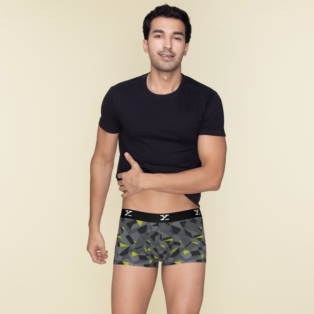 Shuffle Modal Trunks Prism Grey – XYXX Apparels