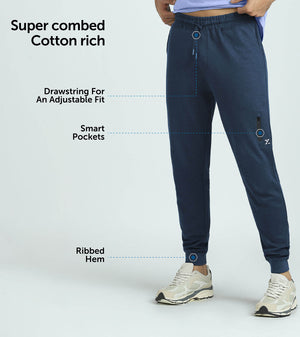 Moveo Cargo Joggers Yale Blue – XYXX Apparels