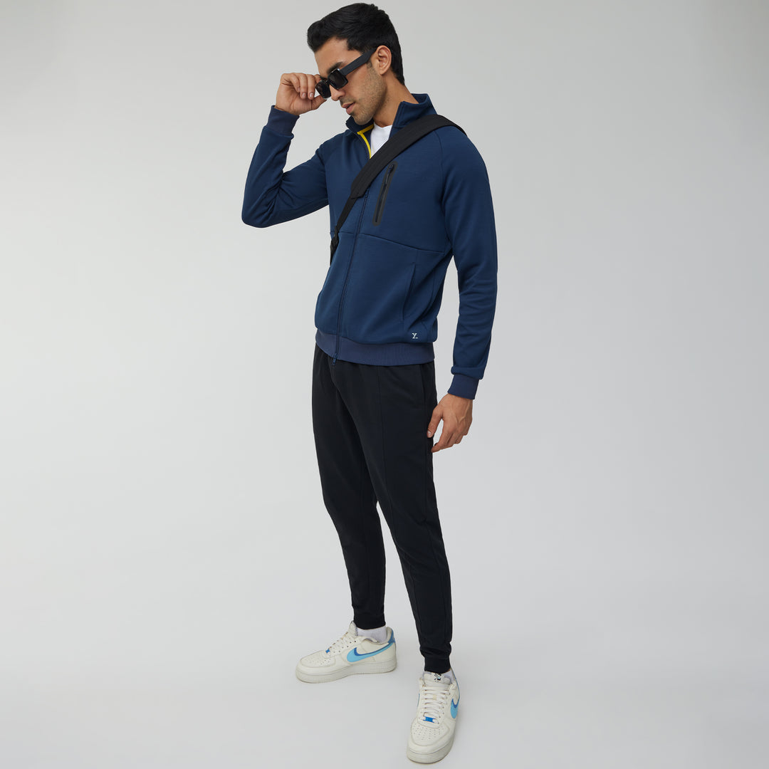 Alpha Zip Ups Jackets Midnight Blue – XYXX Apparels