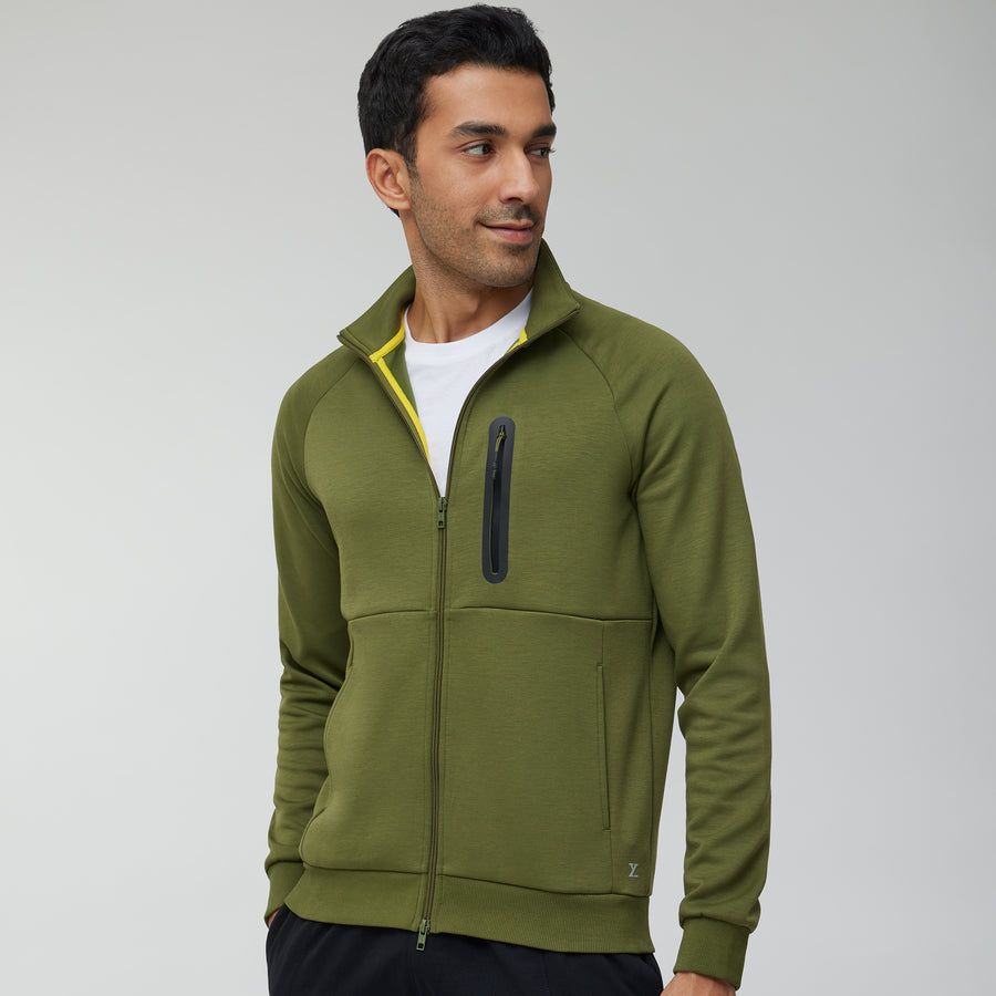 Alpha Zip Ups Jackets Olive Green – XYXX Apparels