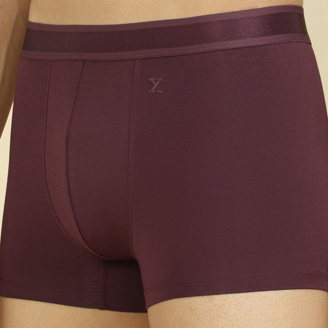 Crest Supima Modal Trunks Auburn Red – XYXX Apparels
