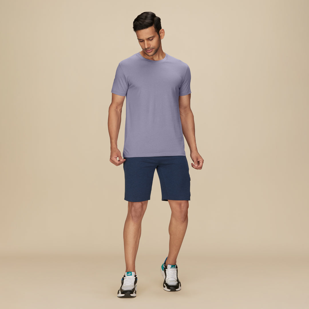 Pace Combed Cotton T-shirts Misty Lilac – XYXX Apparels