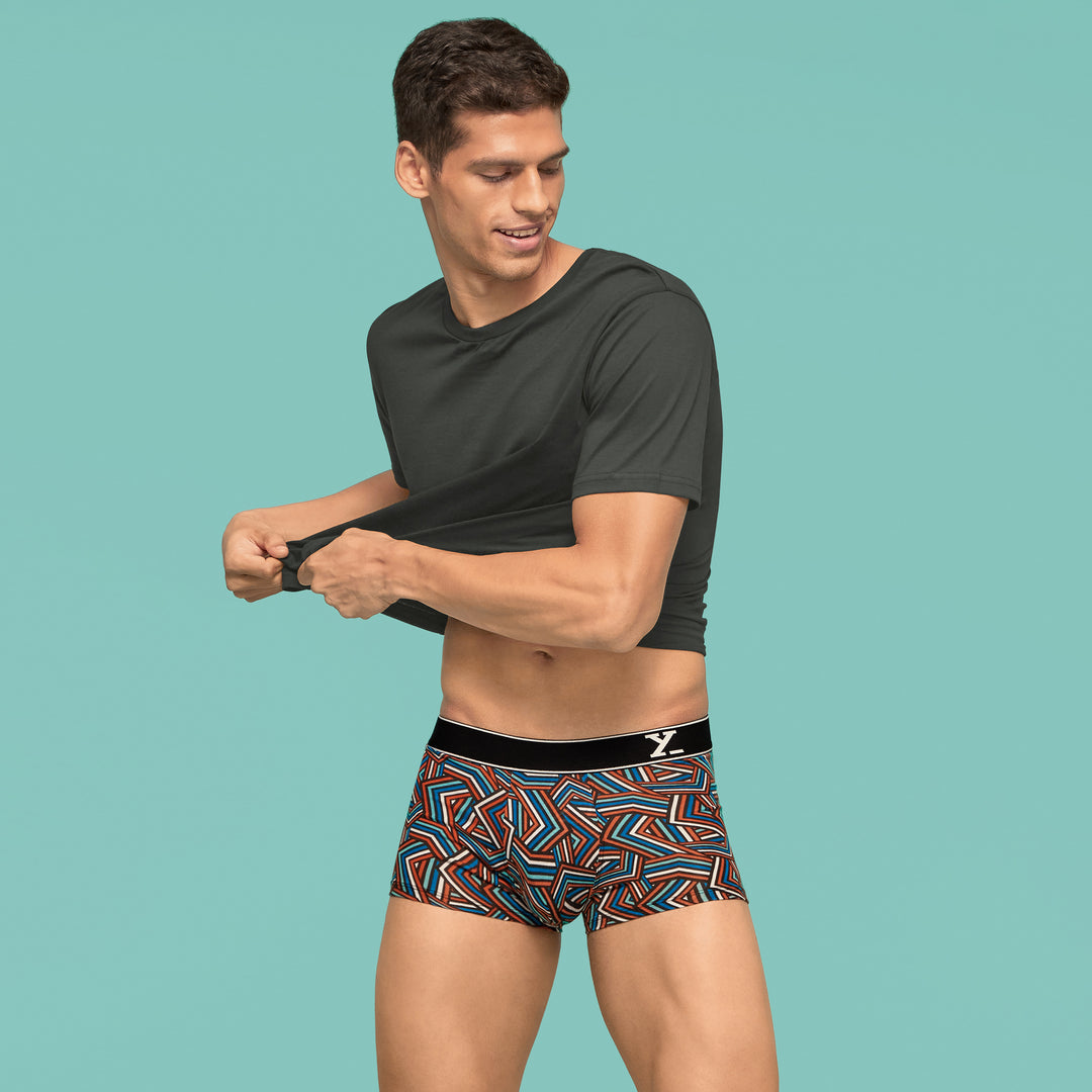 Parallax Cotton Trunks Red Stripes – XYXX Apparels