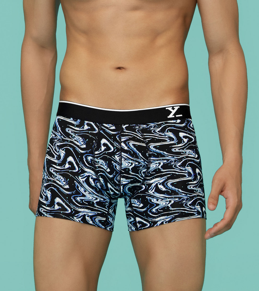 Flux Modal Trunks Black Marble – XYXX Apparels