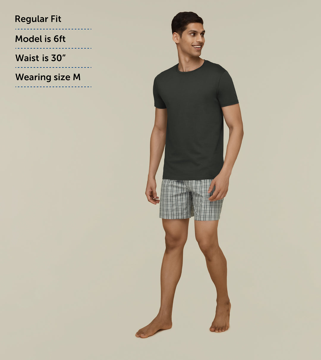 Checkmate Combed Cotton Boxer Shorts Frost Grey – XYXX Apparels