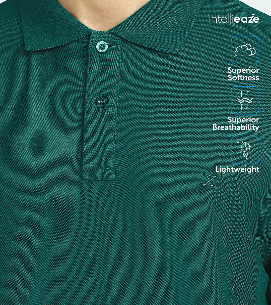 Element Combed Cotton Polo T-shirts Forest Green – XYXX Apparels
