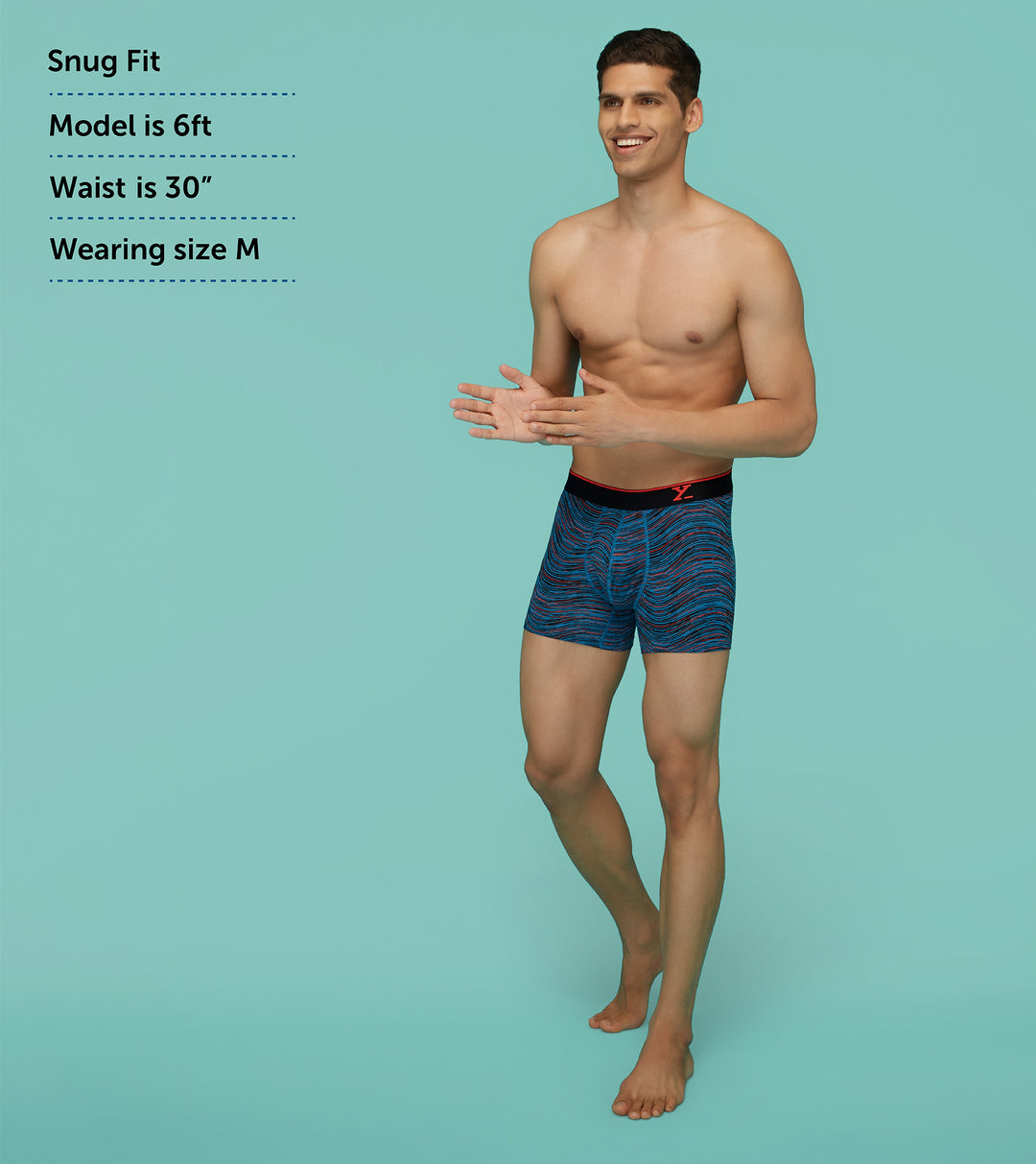 Flux Modal Trunks Blue Wave – XYXX Apparels