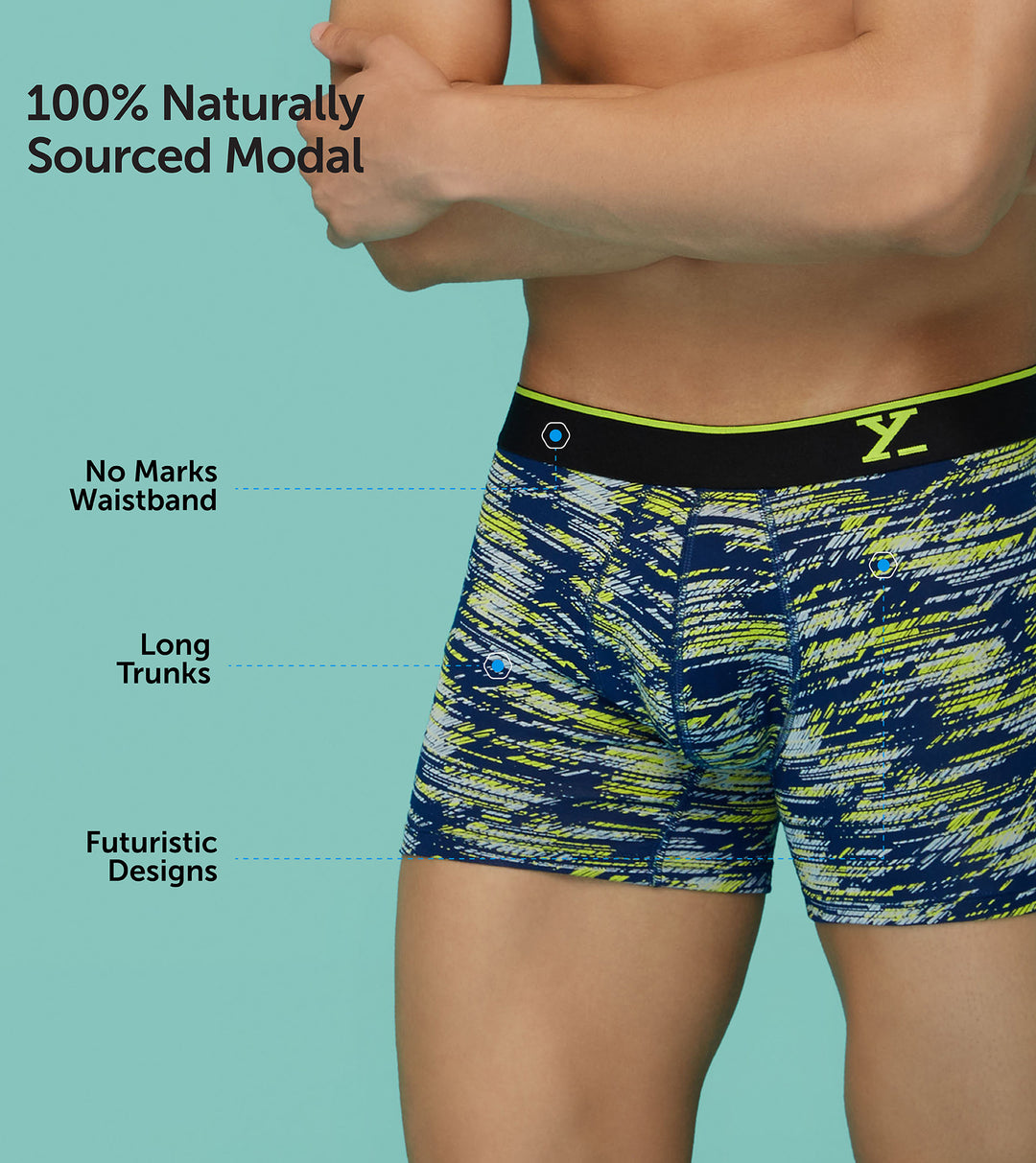 Flux Modal Trunks Spectrum Green – XYXX Apparels