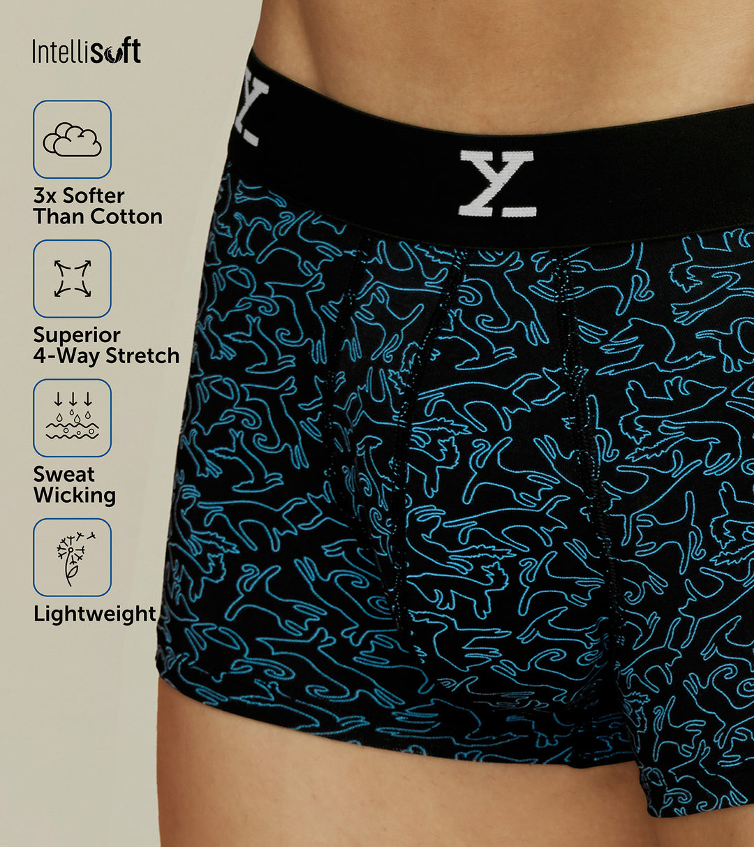 Buy Shuffle Tencel™ Men's [Star Struck] Modal Trunks Online – XYXX Apparels
