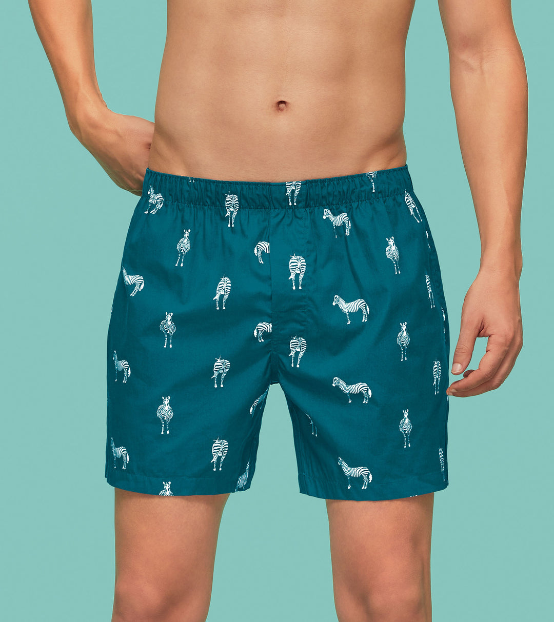Cotton Boxer For Men - Blue Printed Inner Boxers - XYXX – XYXX Apparels